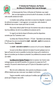 Institution Saint-Louis de Gonzague – Delmas, Ouest